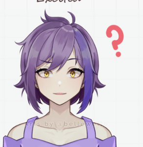 Confused expressions for VTuber model