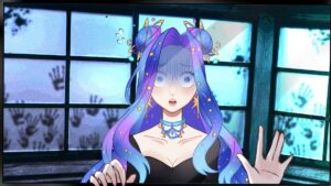 Frightened VTuber expressions