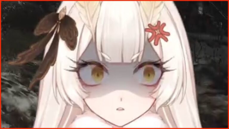 Frightened VTuber expressions