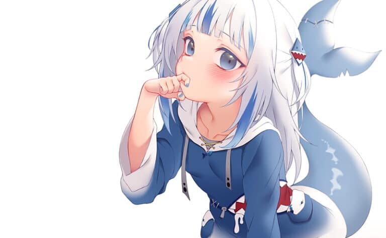 Frightened VTuber Expressions