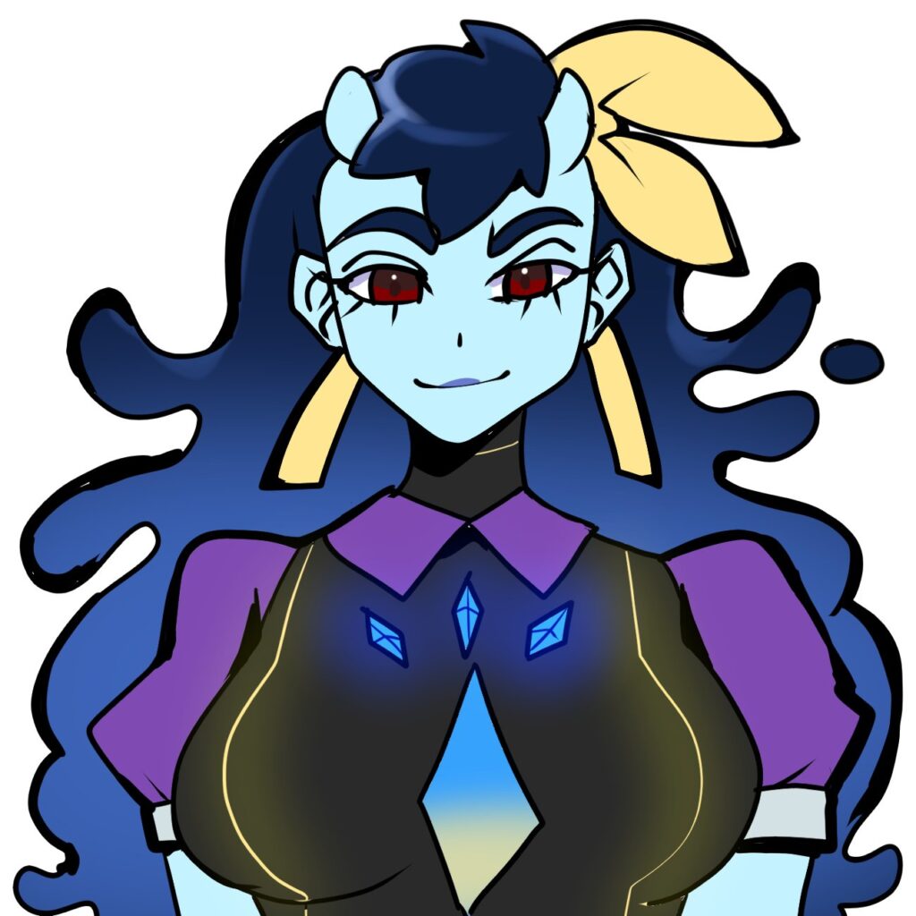 Happy VTuber facial expressions