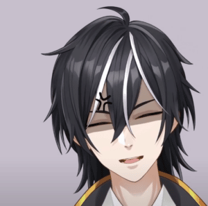 Angry VTuber expressions