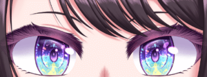 Show some excellent VTuber eyes examples to your commissioned artist, or use them if you are an ...