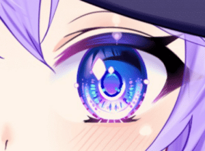 Multi Colored VTuber Eyes