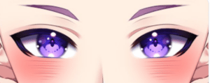Purple colored VTuber eyes Purple VTuber eyes with a hint of blue Purple VTuber eyes with a hint ...