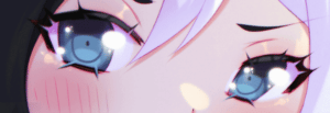 Almond Shaped VTuber Eyes