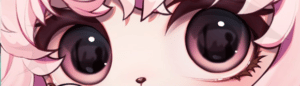 Round Shaped VTuber Eyes