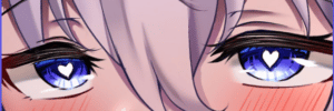 Almond Shaped VTuber Eyes