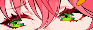 Almond Shaped VTuber Eyes