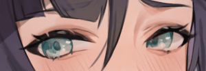Almond Shaped VTuber Eyes