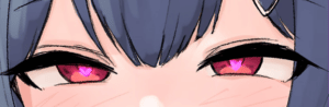 Almond Shaped VTuber Eyes