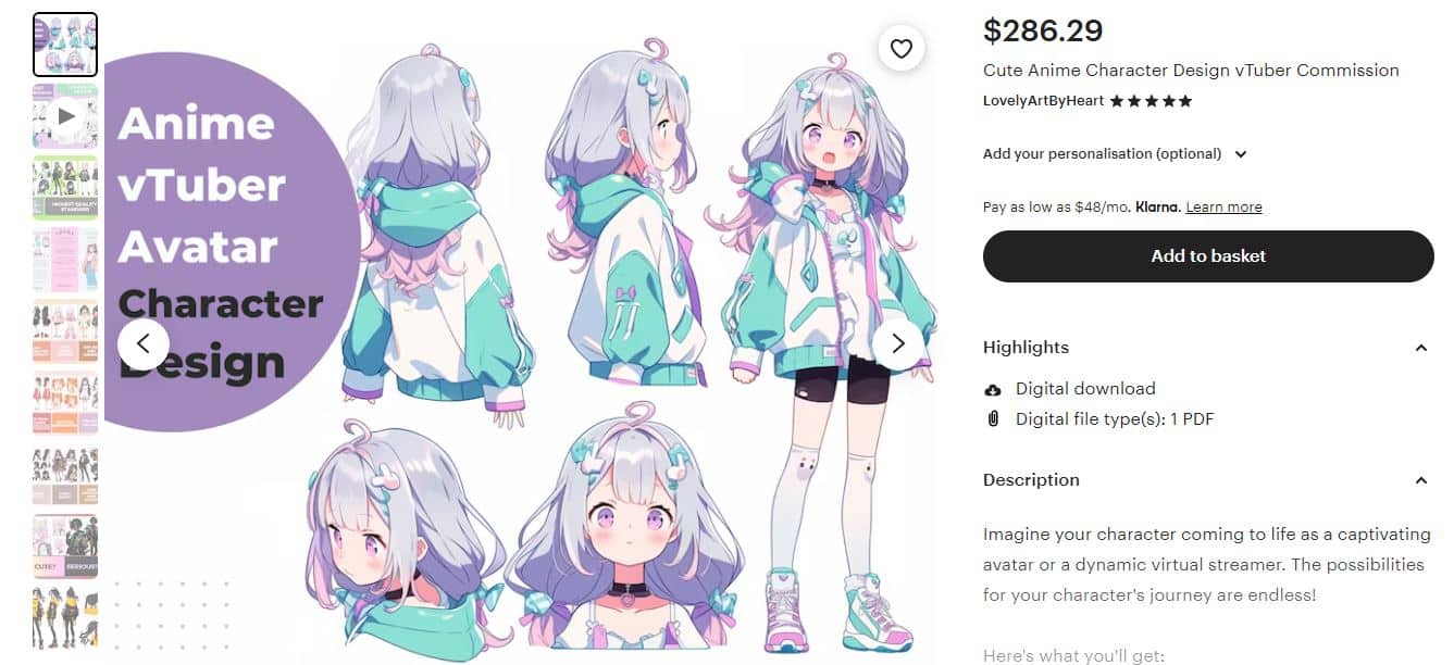 Ajana : For lovers of 2D anime VTuber characters, Ajana offers a full ...