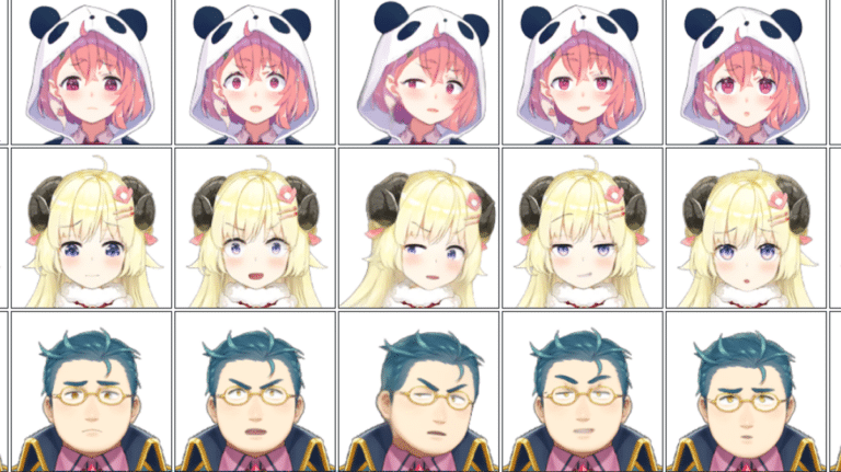 VTuber expressions