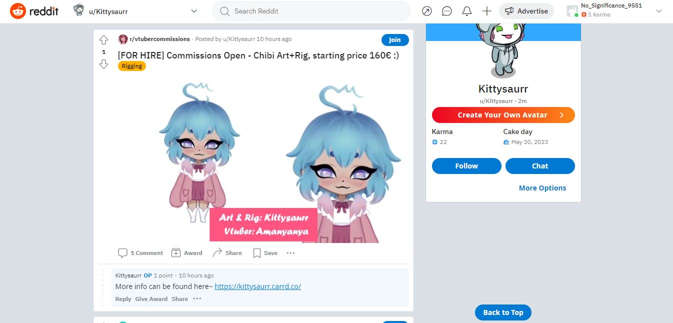 Reddit VTuber Models