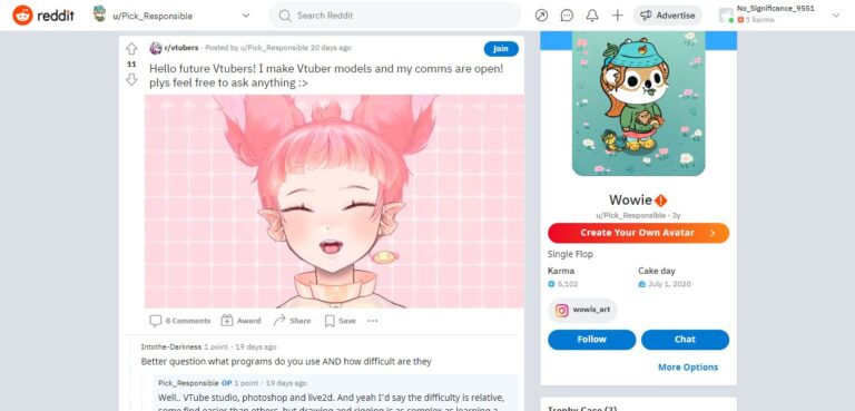 Twitter VTuber Models