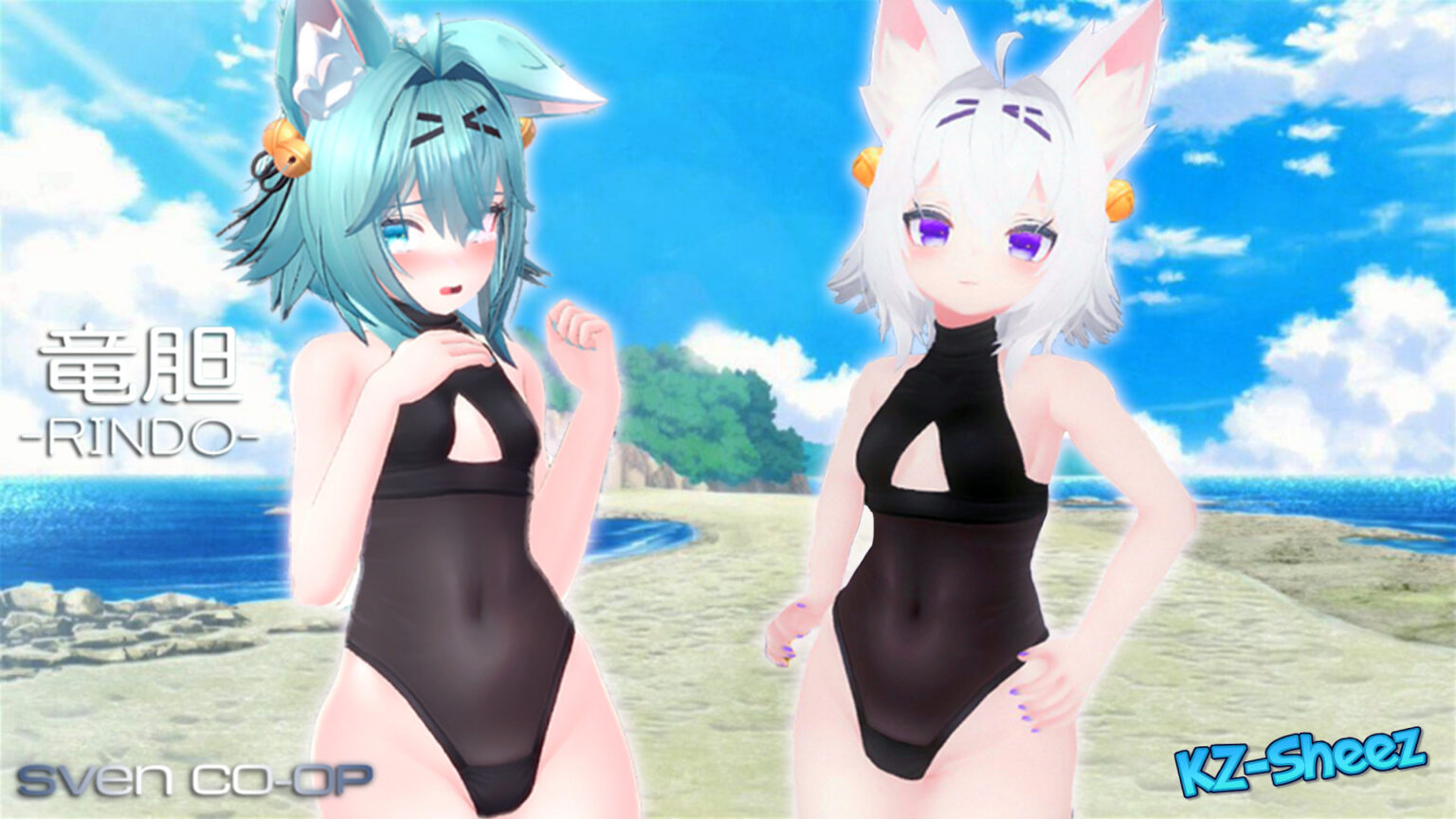 Mint & Rindo: Filian’s both VTuber models. Mint & Rindo: Filian’s both VTuber models.