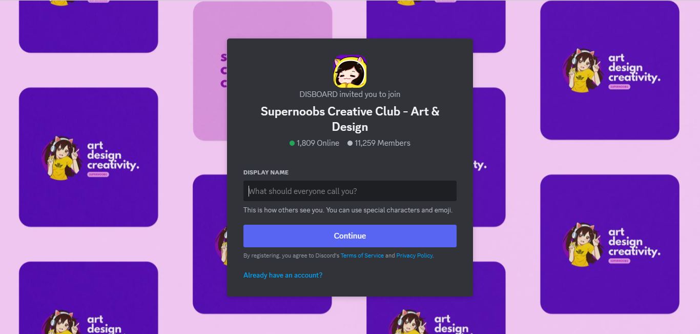 Supernoobs Discord Server Commission