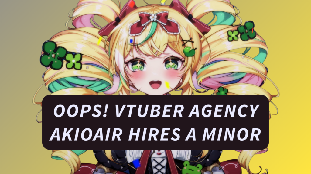 AkioAir Hires a Minor