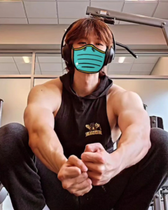 Kage’s face and body revealed